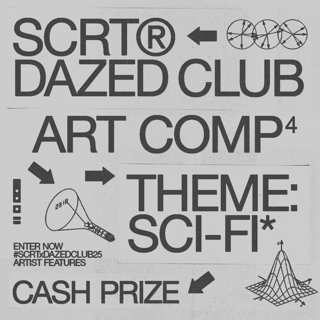 SCRT® x Dazed Club — Art Comp 2025