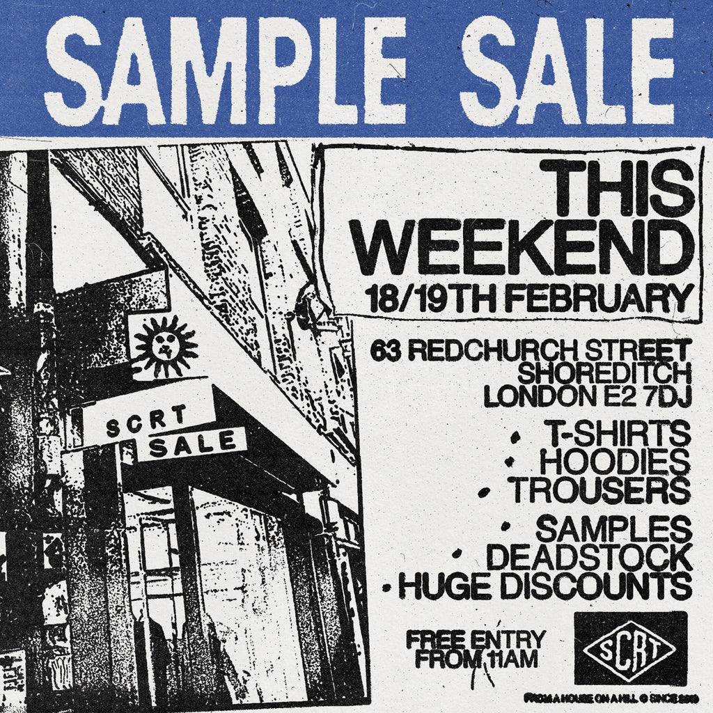 SAMPLE SALE – SCRT